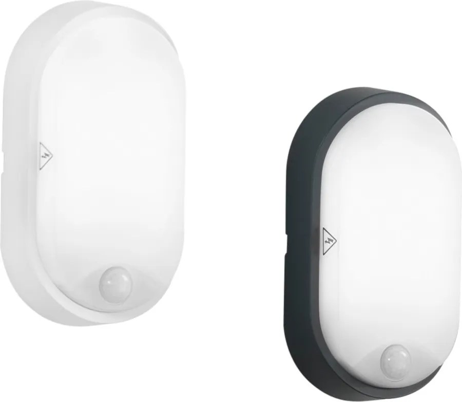 FAN LED-SENSITIVE-BCO Venkovní svítidlo LED SENSITIVE bílá polykarbonát/PP 14 W 1600 lm 4000 K IP54 se senzorem 21,2x11,9x6,05 cm - FANEUROPE