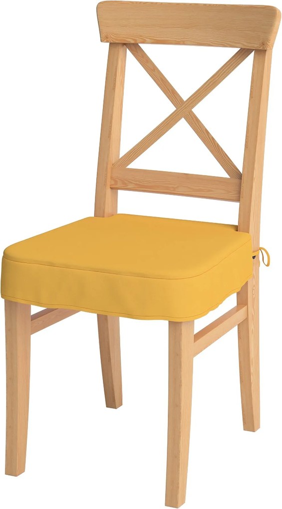 Sedák na židli IKEA Ingolf barva žlutá
