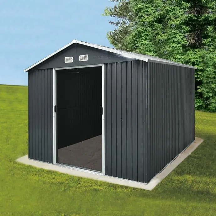 Zahradní domek na nářadí Avenberg 3.7 x 3 m ANTRACIT SD-X1210-H170