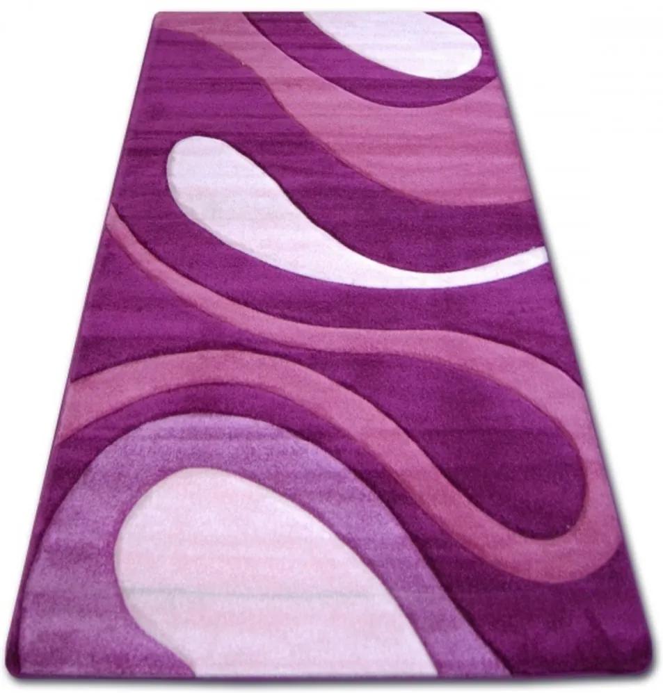 Kusový koberec Aster fialový, Velikosti 240x330cm | BIANO