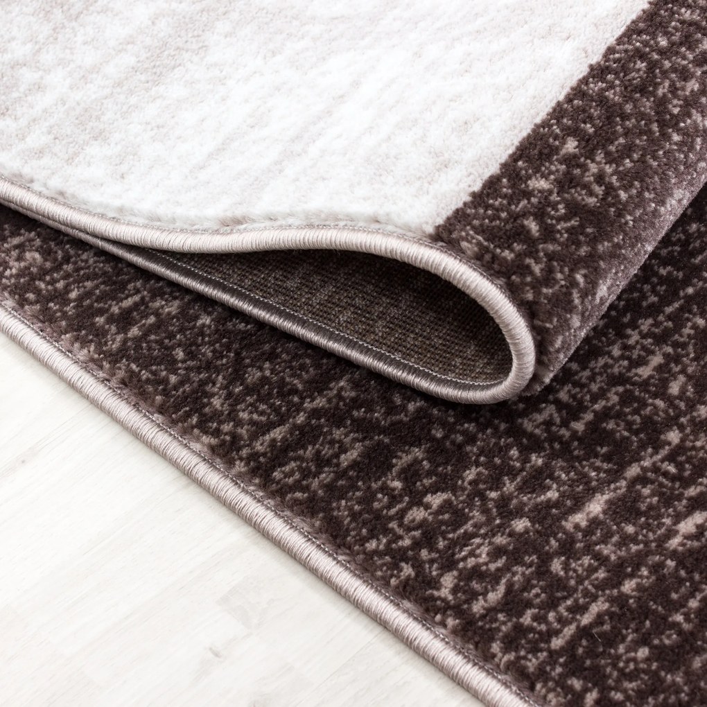 Ayyildiz, Kusový koberec Parma 9220 brown, 120x170, hnědá, chodba / předsíň
