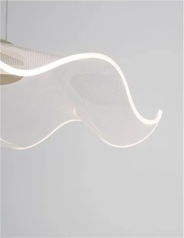 Závěsné LED svítidlo NOVA LUCE SIDERNO 15W 3000K 9054501