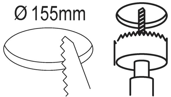 Eglo 99158 - LED Podhledové svítidlo FUEVA 5 LED/10,5W/230V