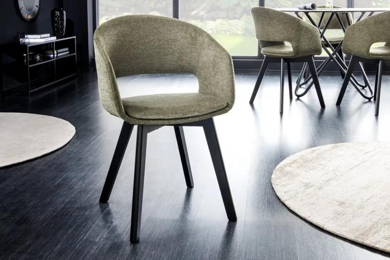 Noble Home Zelená židle Nordic Star