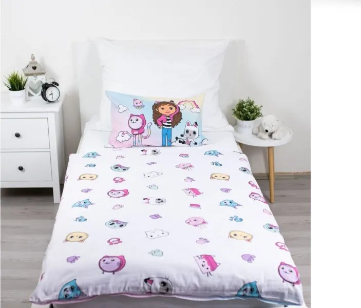 Jerry Fabrics Povlečení do postýlky Gábinin kouzelný domek Sugar dream 100x135 cm
