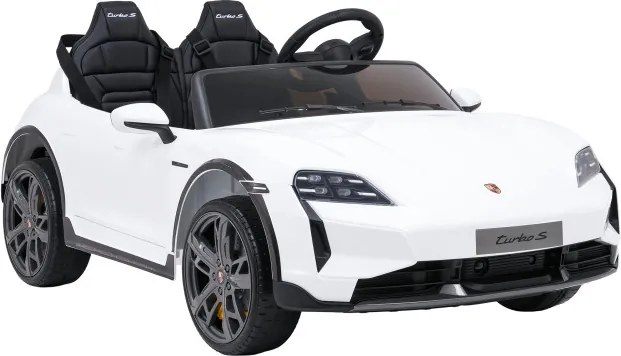Elektrické autíčko Porsche Taycan Turbo S bílé