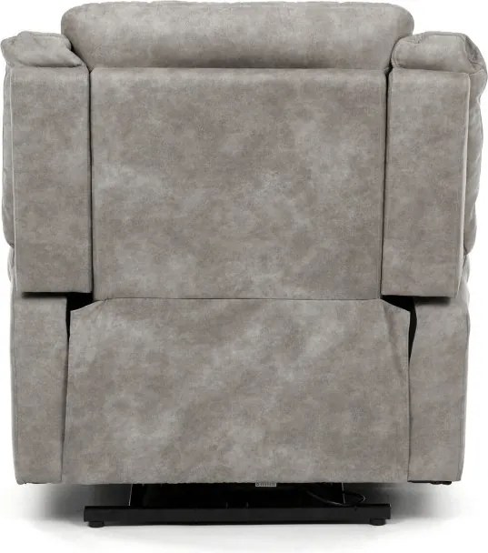 Polohovací křeslo šedé, elektrické TV-Q8668 GREY3
