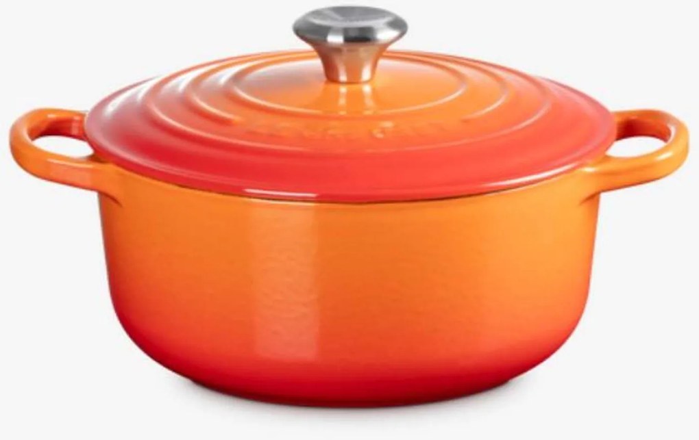 Le Creuset Signature - Pekáč kruhový s poklicí, objem 2,4 l, volcanique 21177200902430
