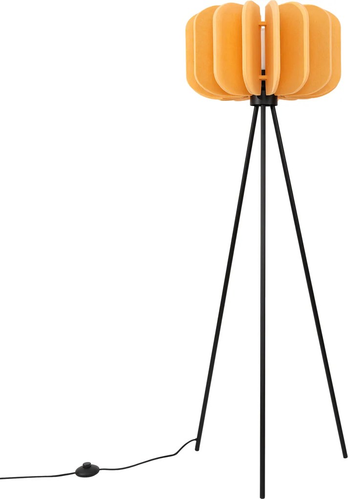 Sollux Lighting Stojací lampa MULA 45 žlutá