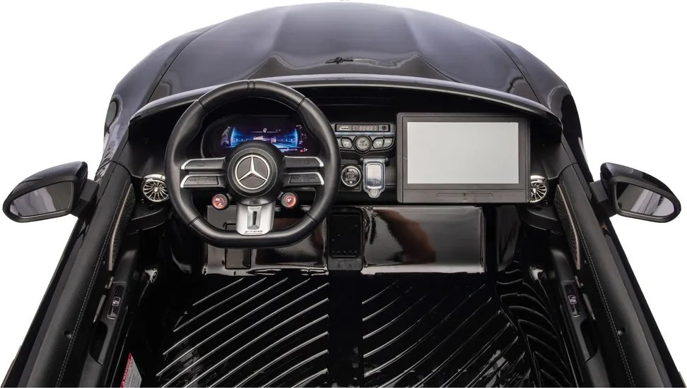 LEAN CARS Elektrické autíčko Mercedes GT63 AMG DK-GT63 24V LCD černé lakované