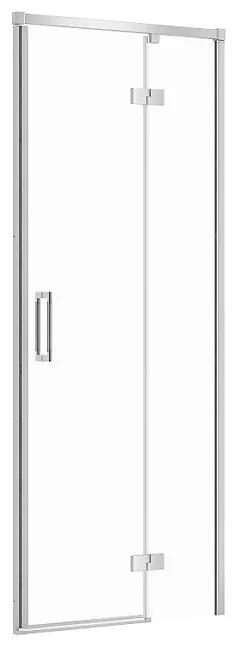 CERSANIT - Sprchové dveře LARGA chrom 80X195, pravé, čiré sklo S932-115