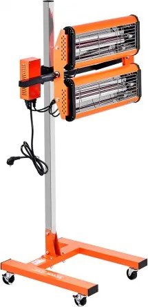 2200 W vysoce výkonná infračervená vytvrzovací lampa pro automatické sušení