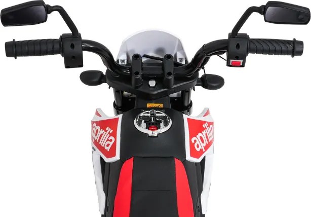 Elektrická motorka Aprilia RX bílá