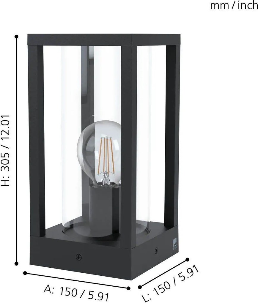 EG 98714 Venkovní svítidlo se soklem CASCINETTA 98714 - EGLO