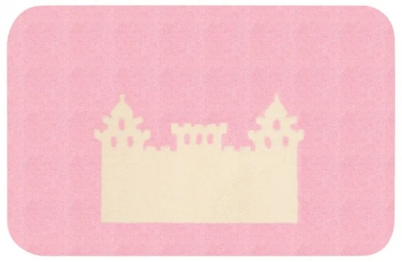 Dětský kusový koberec Ninos 103077 | růžový Typ: 67x120 cm