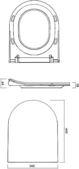 Závěsné WC + prkénko CITY OVAL + tlačítko SIGMA + podomítkový modul + podložka