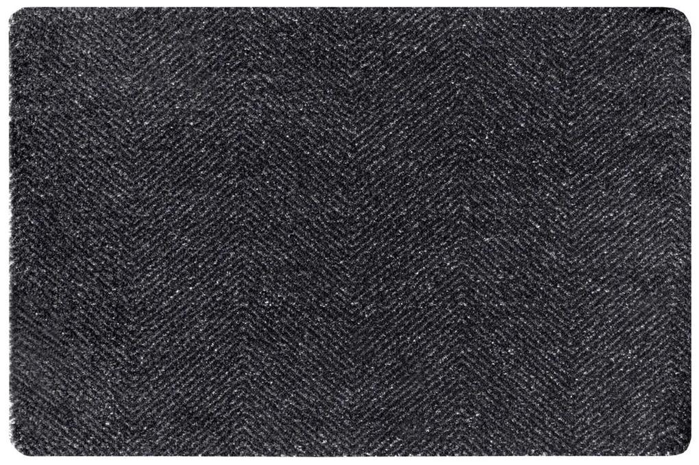 Hanse Home Collection koberce Rohožka Clean & Go 105350 Black Anthracite – na ven i na doma Rozměry koberců: 45x67