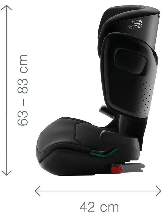 Britax Römer Autosedačka Kidfix M i-Size 3,5-12 let Cosmos Black