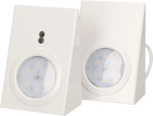 Sada LED svítidel pod skříňku ORNO OR-AE-13108, 2,5W 180lm 4000K, 2ks, bílá