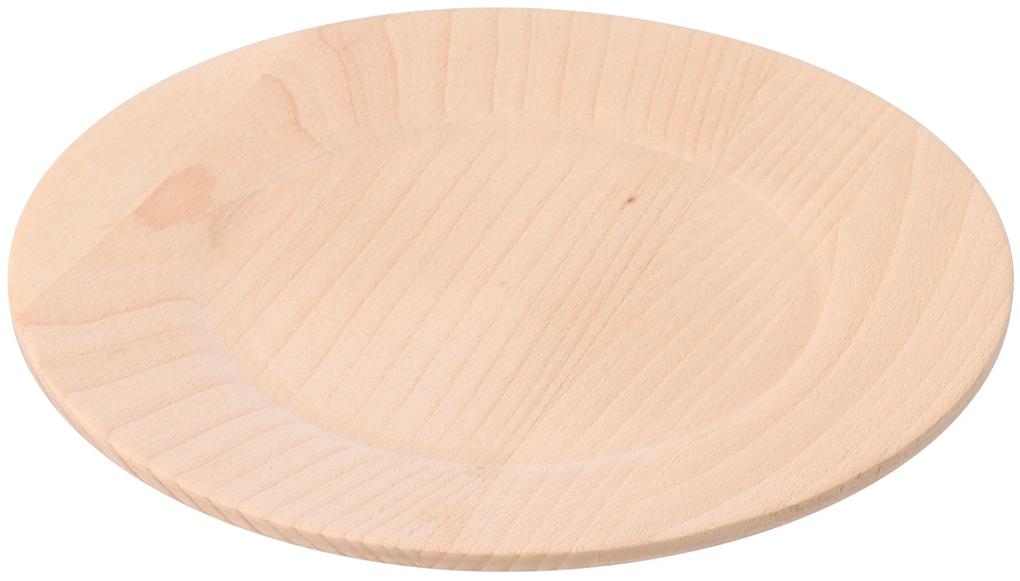 Dřevobox Stylový dřevěný talíř II - velký