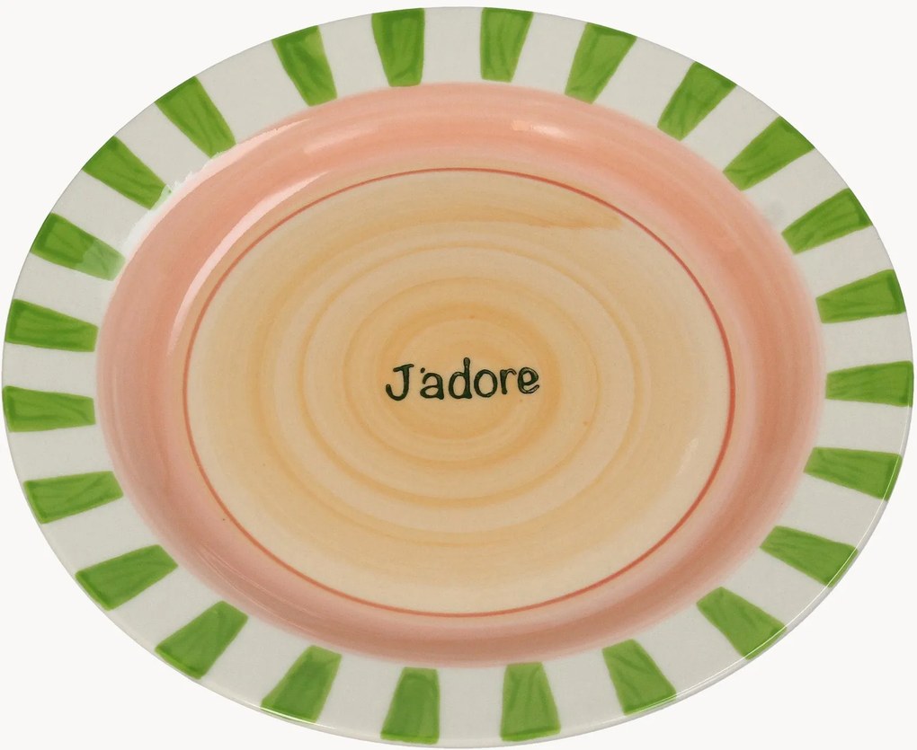Sada snídaňových talířů J'adore, 6 dílů