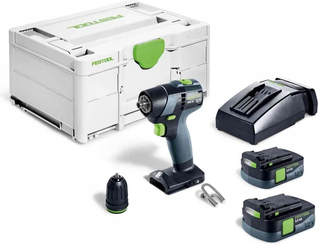 Festool Akumulátorová aku vrtačka Txs 12 2,5-Plus 576873