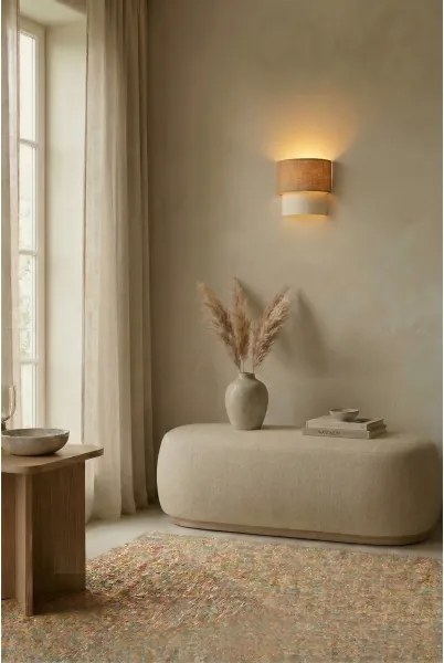 BRILAGI - LED Nástěnné svítidlo BOHO ECO 1xE27/10W/230V béžová/krémová