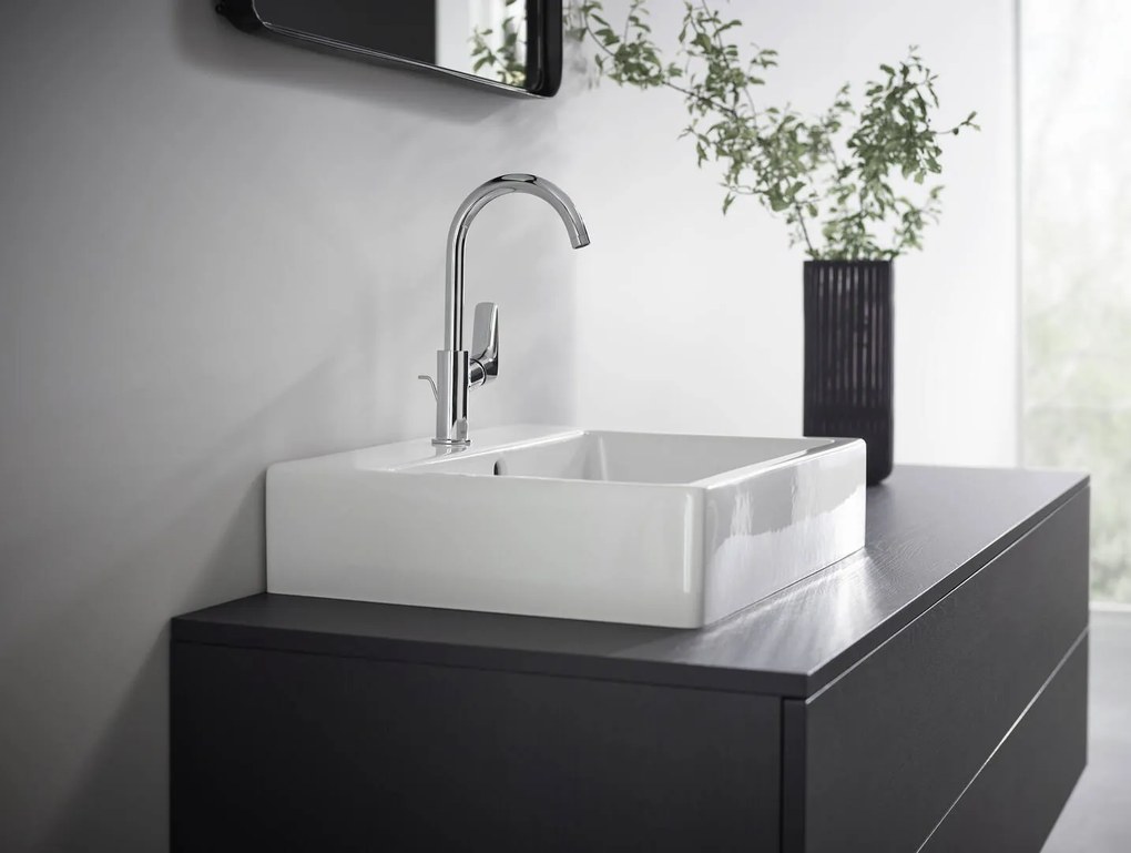 Hansgrohe Logis, umyvadlová baterie s výpustí, chromová, 71130000