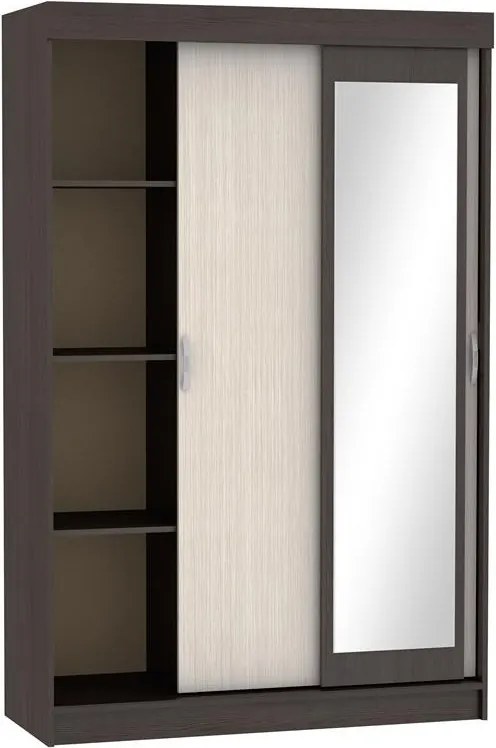 Ložnicová sestava v kombinaci dub belfort a wenge KN700