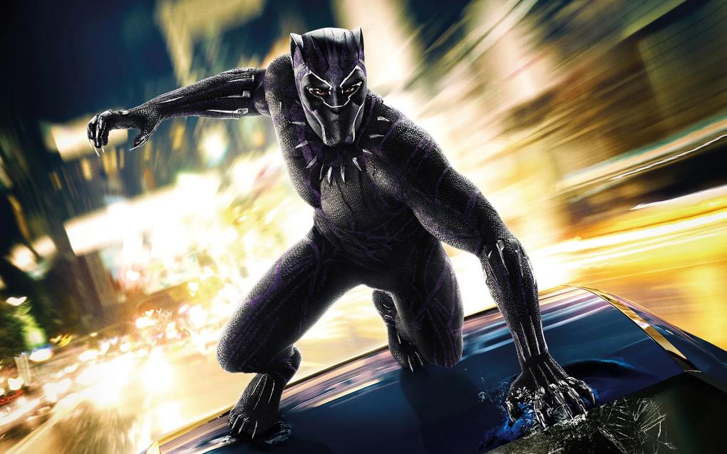 PRIMA Foto dárky Movie Black Panther Velikost: 90 x 50 cm