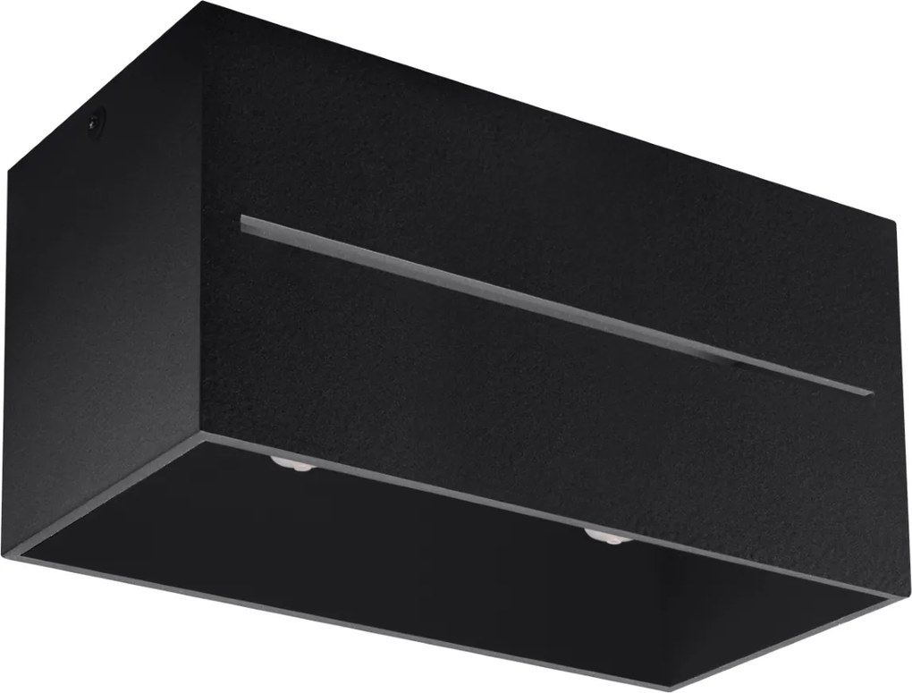 Sollux Lighting Stropní svítidlo LOBO 2 černé