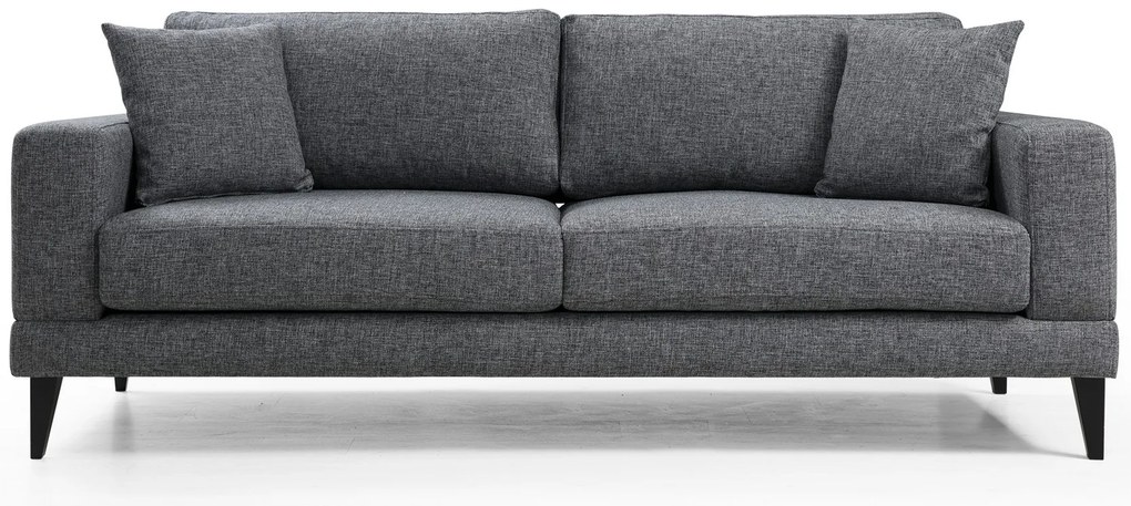 Hanah Home Třímístná pohovka NORDIC šedá 560ARE1307