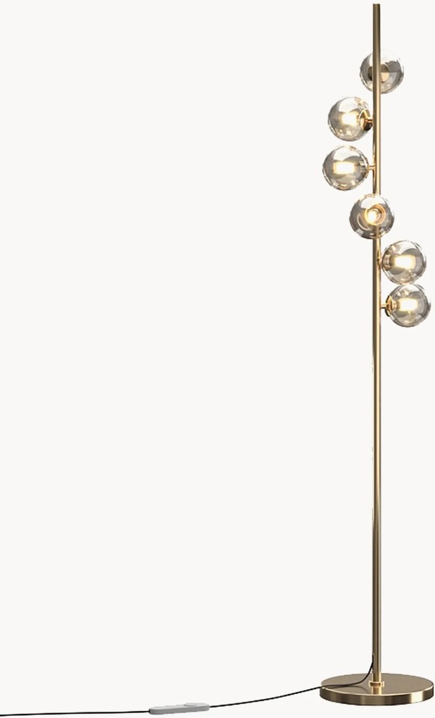 Stmívatelná stojací lampa Dallas