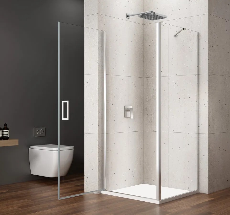 Gelco Gelco, LORO čtvercová sprchová zástěna 800x800 mm, GN4480-03