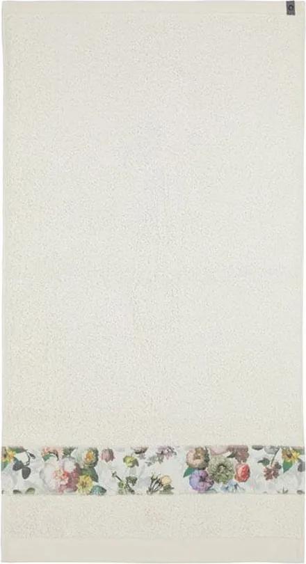 Ručník Fleur 60 x 110 cm světlý šedý