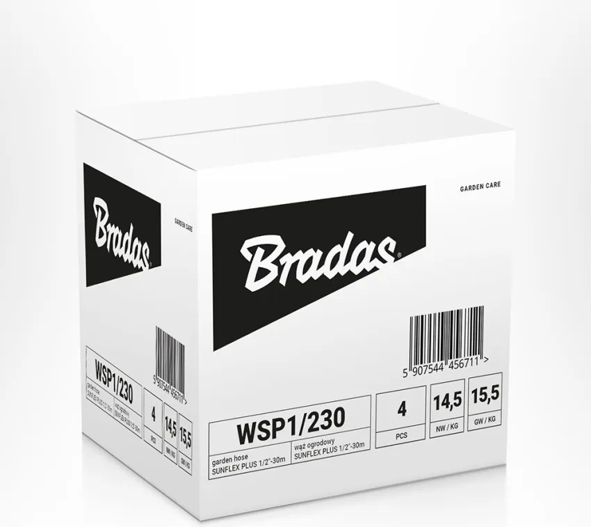BRADAS Zahradní hadice SUNFLEX PLUS 50 m - 1/2