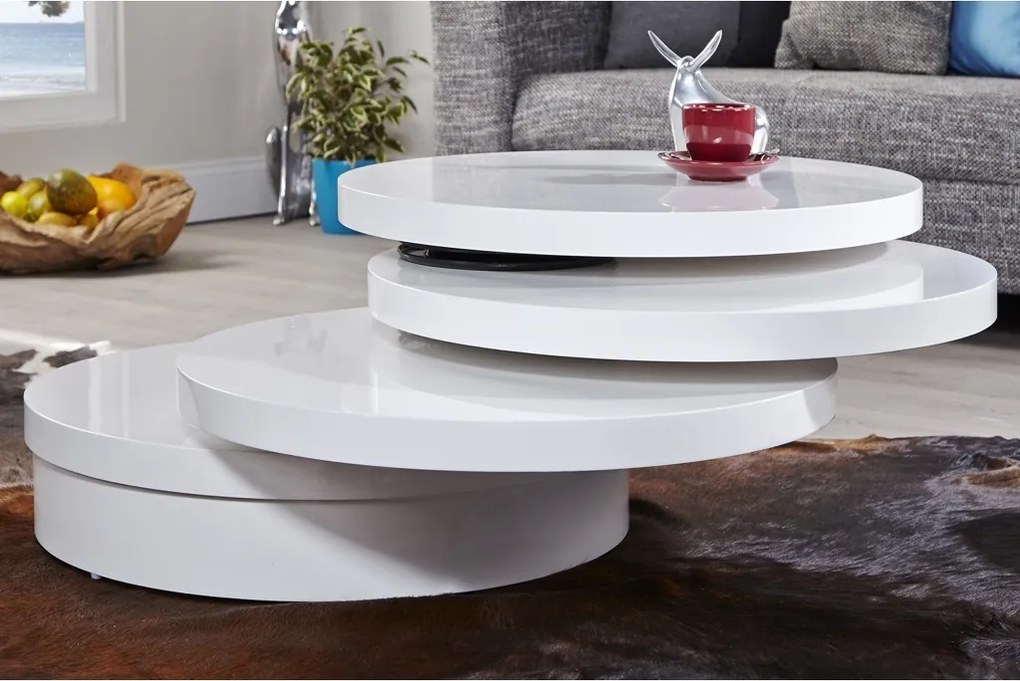 INV Konferenční stolek Multipur bílá