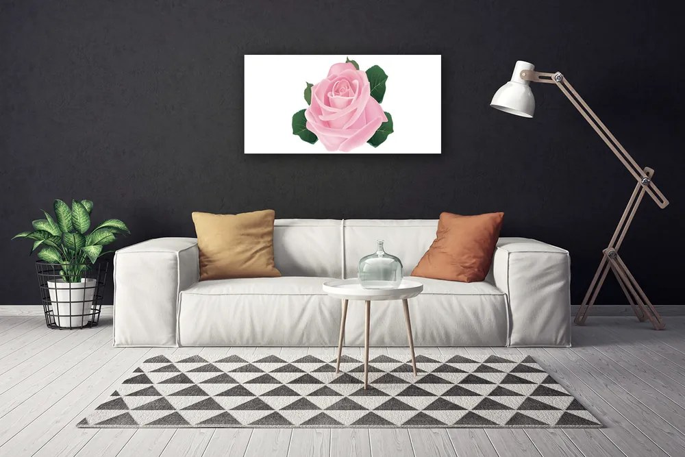 Obraz na plátně Růže Květ Rostlina 140x70 cm