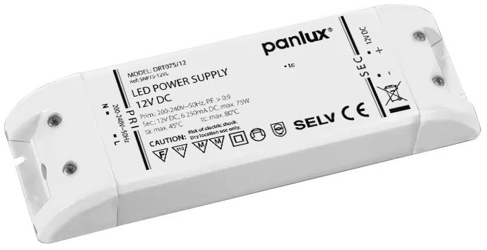 LED driver tenký Panlux 75 W 12 V