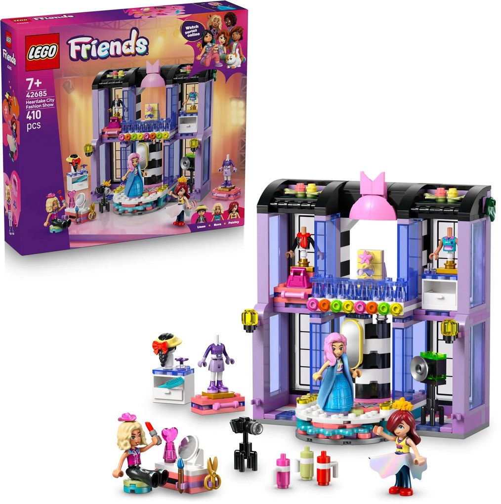 Lego® friends 42685 módní přehlídka v městečku heartlake 5702018033234