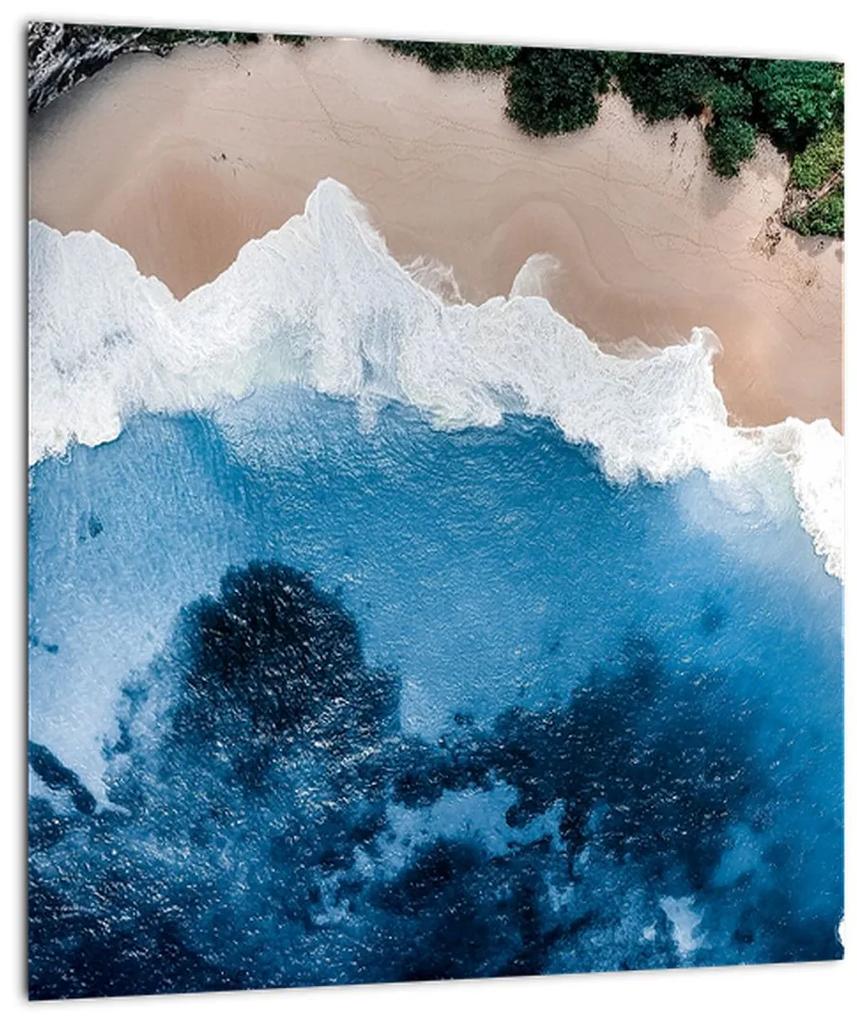 Obraz pláže Nusa Penida, Indonésie (30x30 cm)