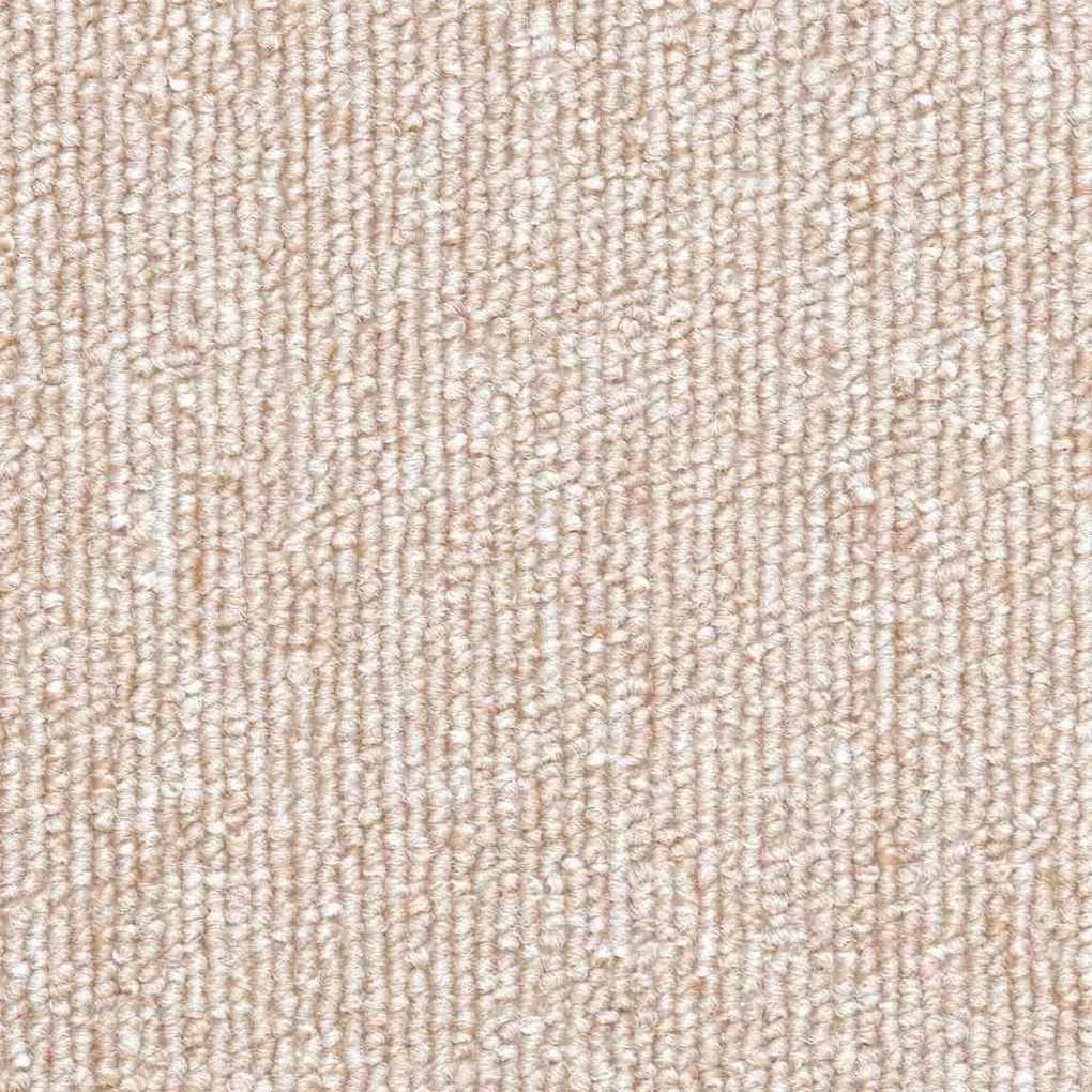 Schodové rohože 10 ks 56 x 17 x 3 cm béžové, půlkulaté 149747