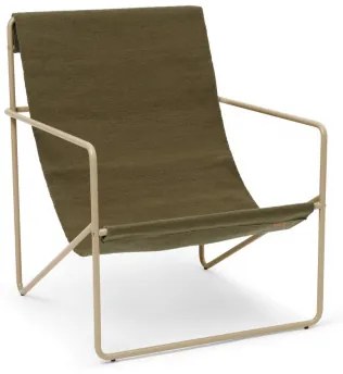 Desert Lounge Chair olive cashmere Ferm Living