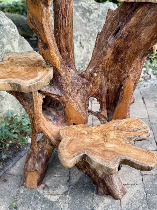 Škrabadlo pro kočky nebo stojan na květiny, Teak 209 cm 185 - 220 cm