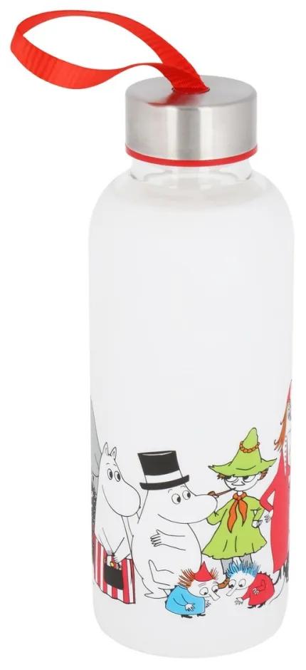 Láhev na pití Moomin characters 0,4L bílá, Martinex Finsko