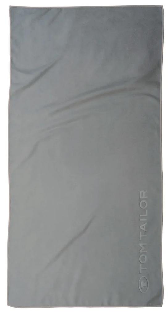 Tom Tailor Fitness ručník Moody Grey, 50 x 100 cm