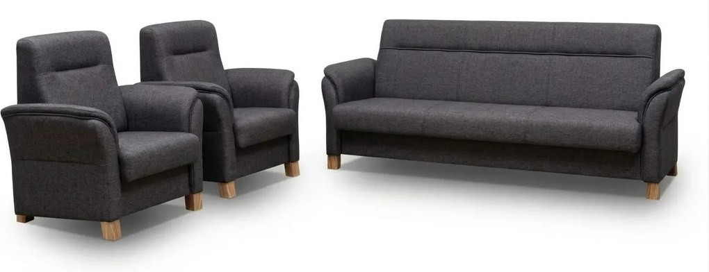 Sedací souprava Avanti 3+1+1, šedá (vogue 15/sonoma)