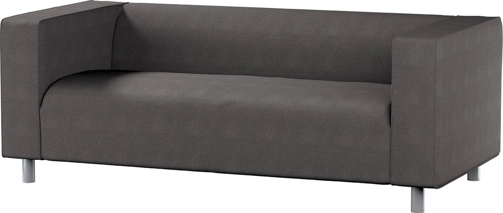 Potah na pohovku IKEA  Klippan 2-místná barva šedá látka pletený vzor