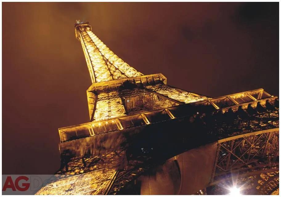 Fototapeta vliesová čtyřdílná Eiffelová věž