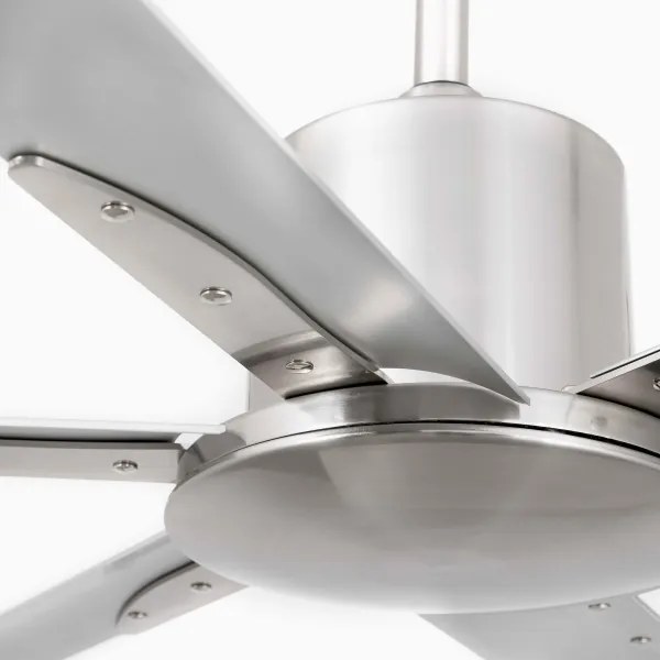FARO 33465A-Stropní ventilátor ANDROS XL matný chrom pr. 213 cm+dálkové ovládání